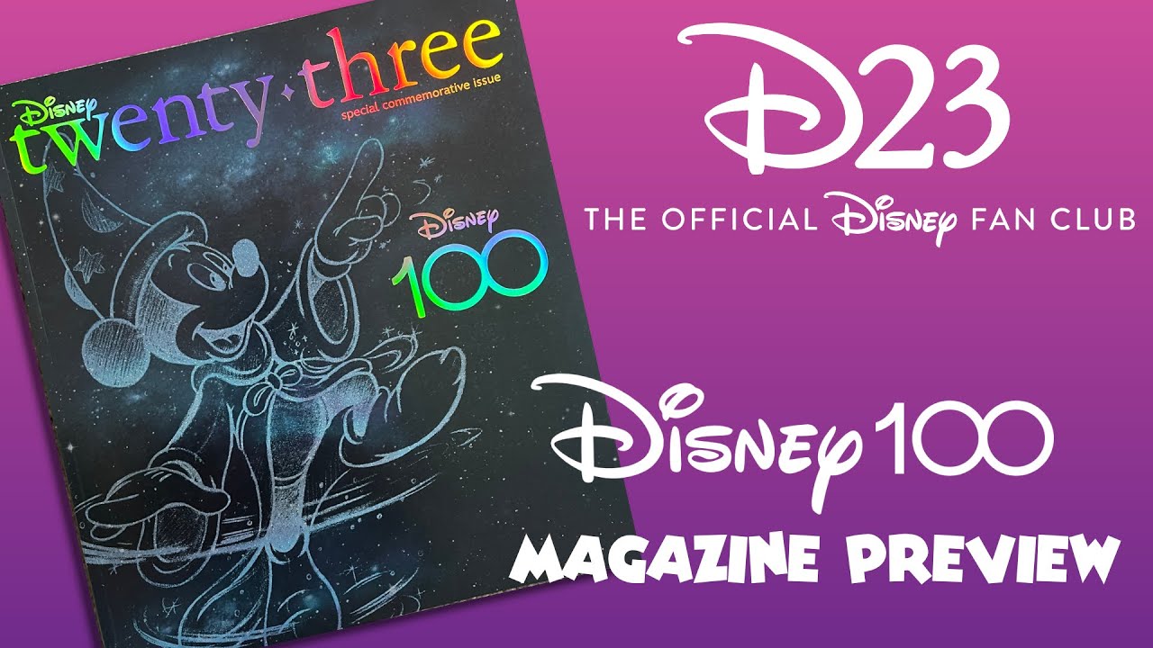 Fall Issue of Disney D23 to Honor The Walt Disney Company’s 100-Year ...