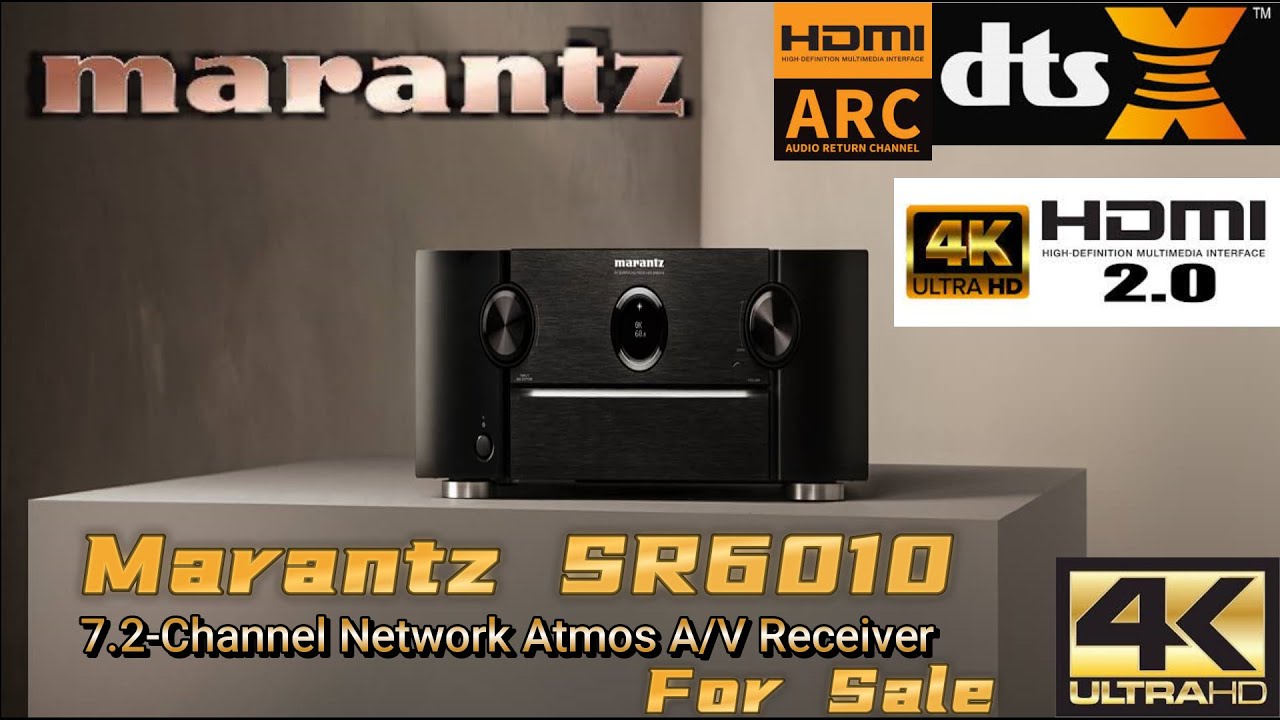 Marantz SR6010 Great Atmos DTS X Av Receiver For Sale - YouTube