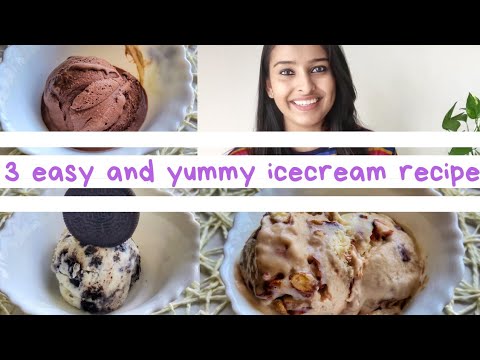 5 മിനിട്ടിൽ icecream ഉണ്ടാക്കാം/ Easy&Yummy Ice creams - Oreo, Nuts ...
