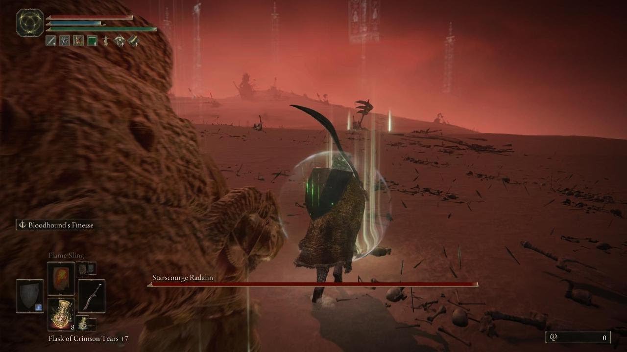 ELDEN RING Radahn Nerfed Boss Battle - YouTube