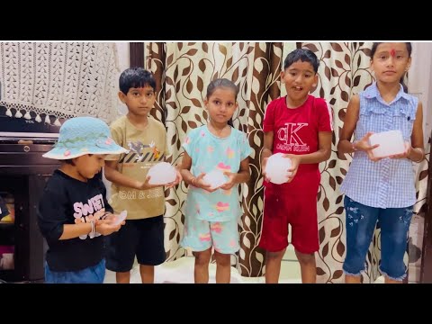 Fun for kids finally jeeeti divya or dia gift #minivlog #kanika #k ...