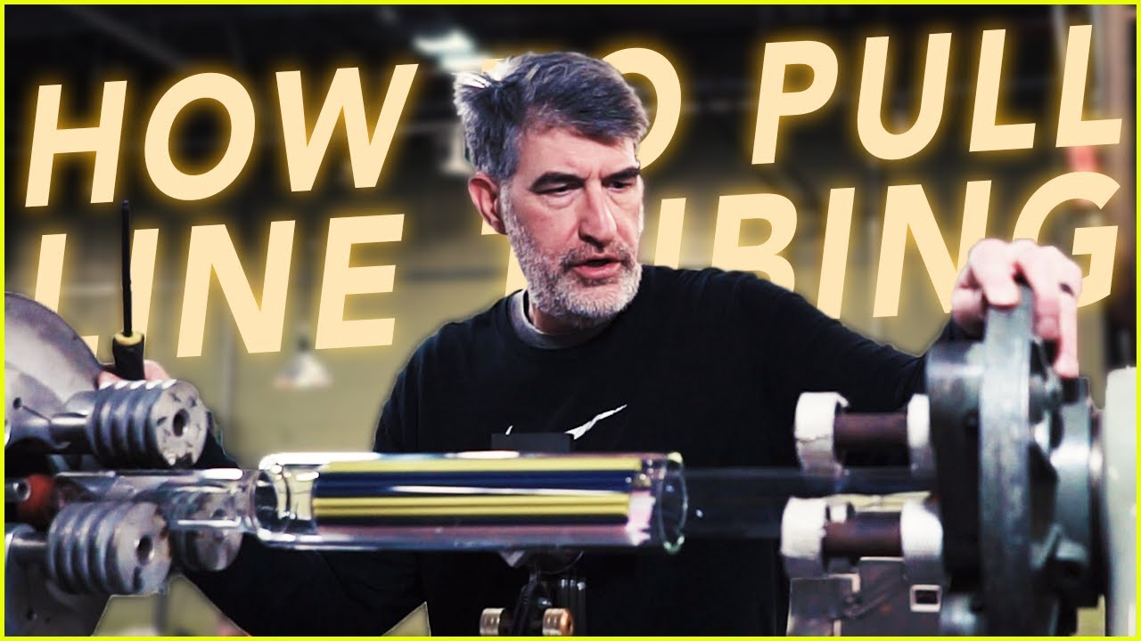 How To Pull Line Tubing - YouTube