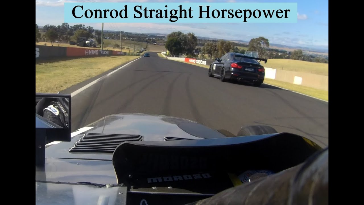 Bathurst -PRB Clubman Vs BMW M4 F82- Conrod Straight Drag Race. - YouTube
