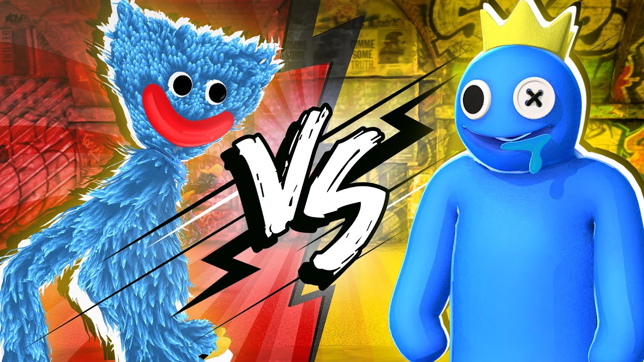 RAINBOW FRIENDS VS HUGGY WUGGY / Roblox / Poppy Playtime - YouTube