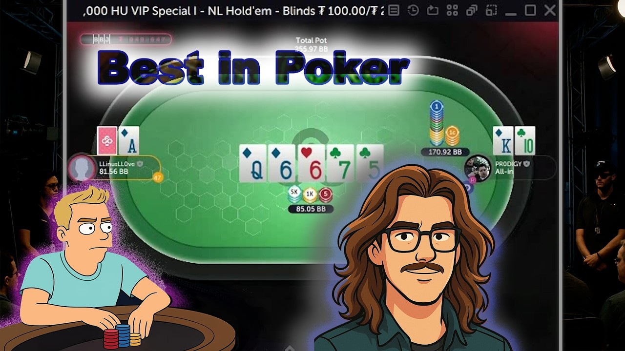 Are these guys the best in poker? | LLinusLL0ve (Linus Loeliger) vs ...
