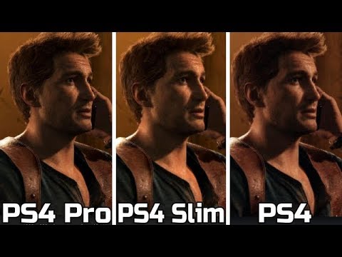 Uncharted 4: A thief's End | PS4 Pro VS PS4 Slim VS PS4 | Graphics Comparison