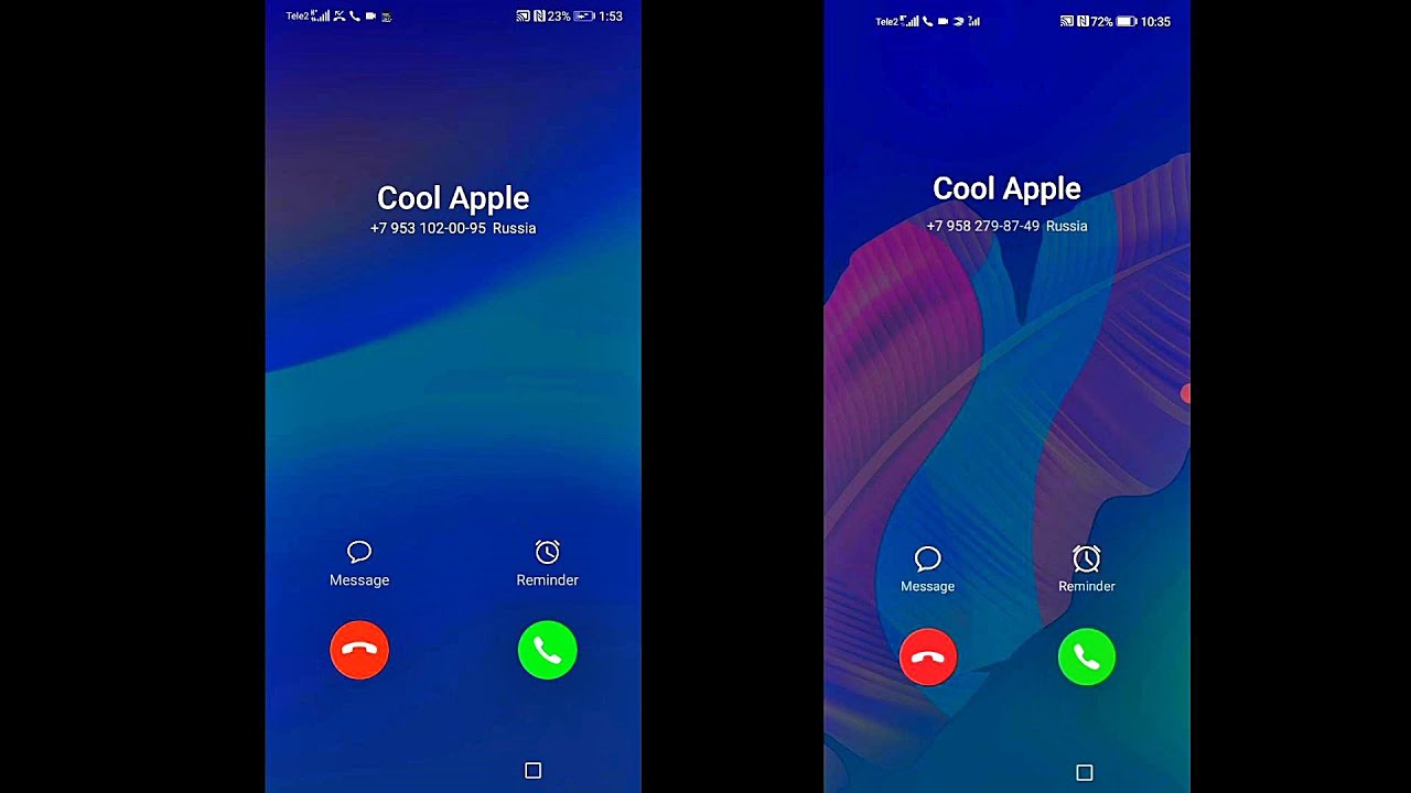 Huawei P20 Lite vs P40 Lite screen recordings calls - YouTube