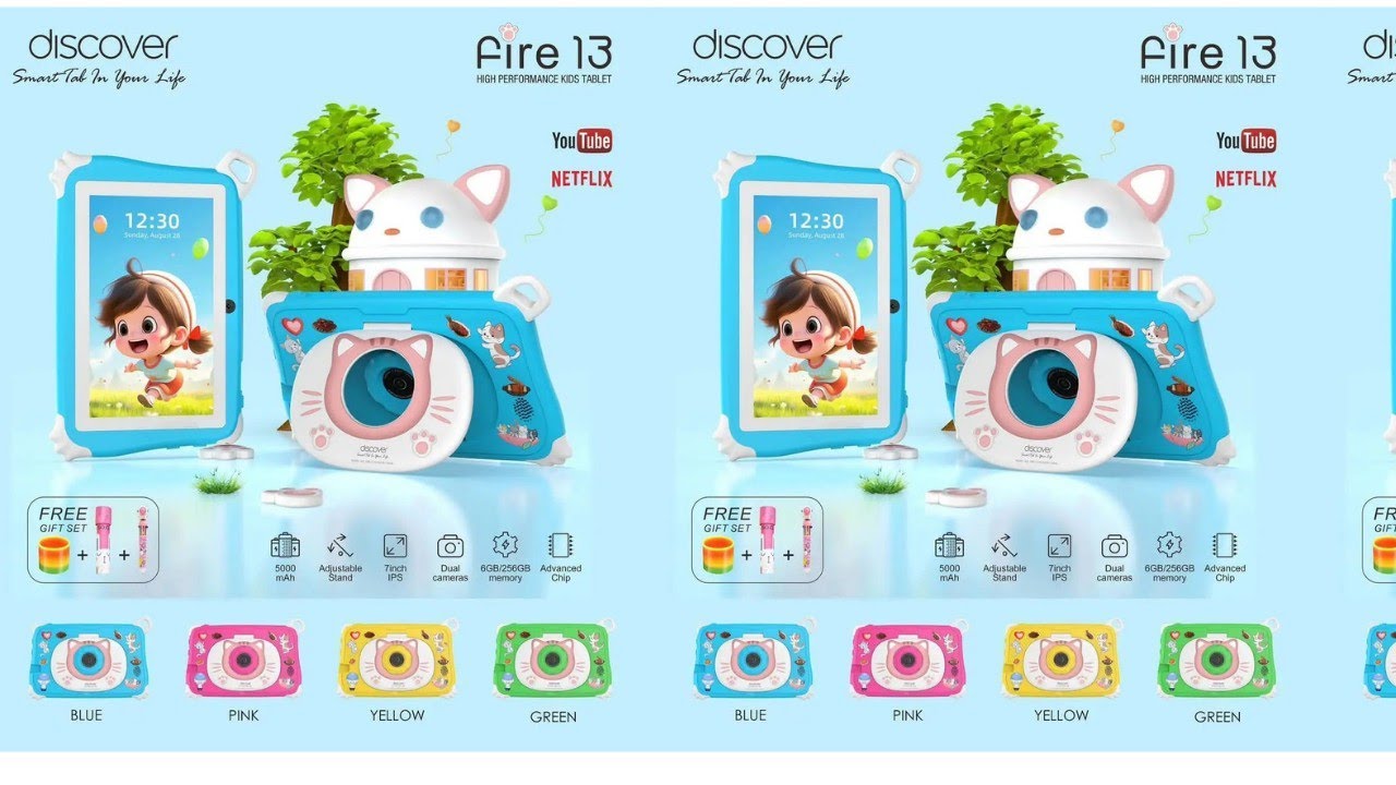 discover Fire 13 KIDS TABLE THIGH PERFORMANCE FREE GIFT SET🎁 - YouTube