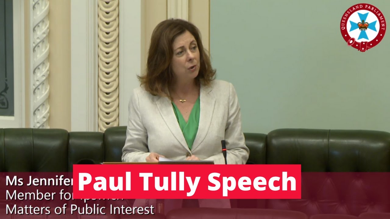 Speech Against Paul Tully - Jennifer Howard, MP for Ipswich - YouTube