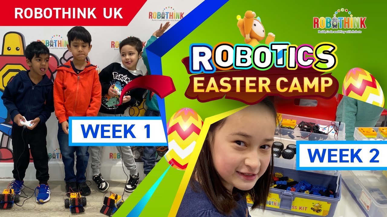 Robotics Easter Camp 2023 | In-person Robotics for Kids - YouTube