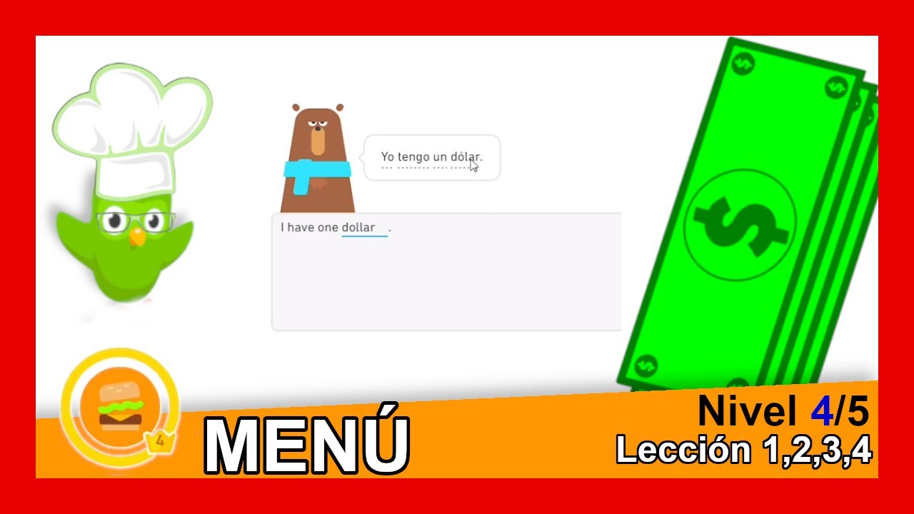 Aprendiendo sobre MENU de COMIDA de Restaurante 🤑🍉💰 en Ingles con ...