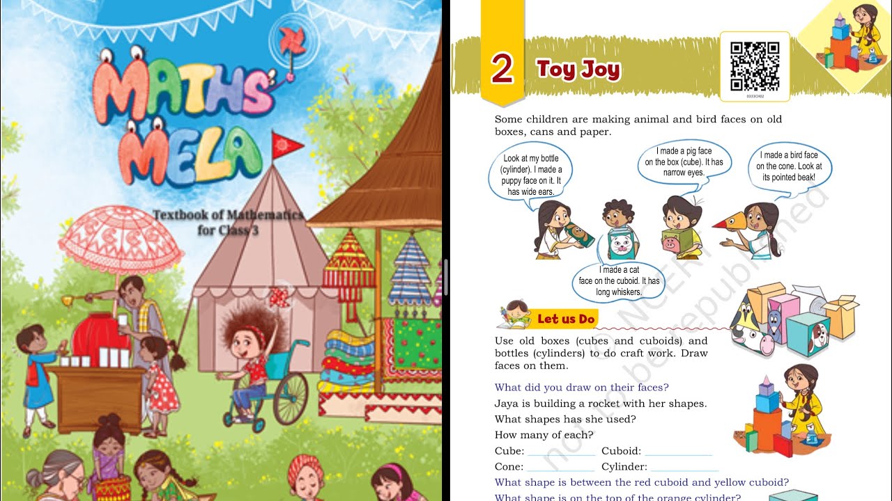 Toy Joy “CLASS-3” NCERT (NEW) Chapter-2 MATHS MELA @ncertvideobook ...
