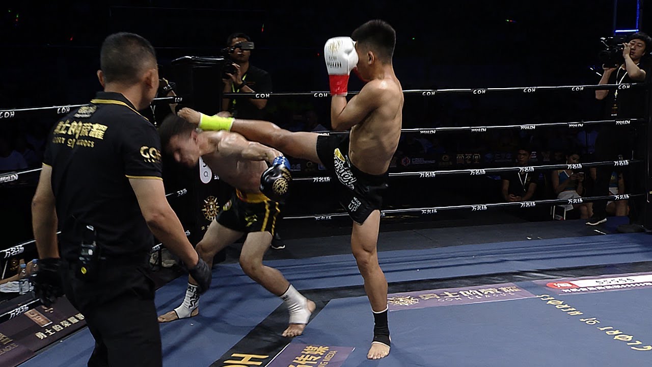 Three Chinese Fighting stars, Three Legs Stroke KO's Three Opponents ...