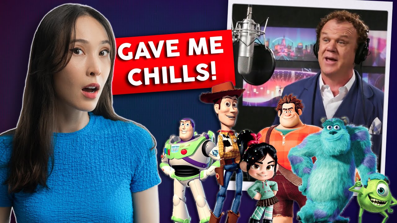 Voice Actor Reacts to Incredible Disney Voice Acting Performances - YouTube