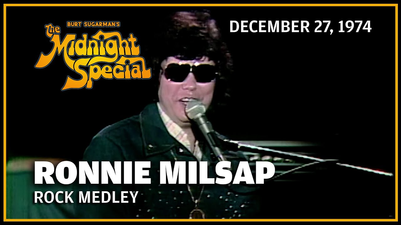 Rock Medley - Ronnie Milsap | The Midnight Special December 27, 1974 ...