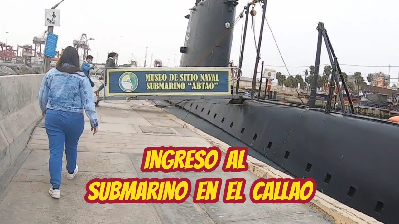 Submarino a 15 soles en el Callao / como llegar - YouTube
