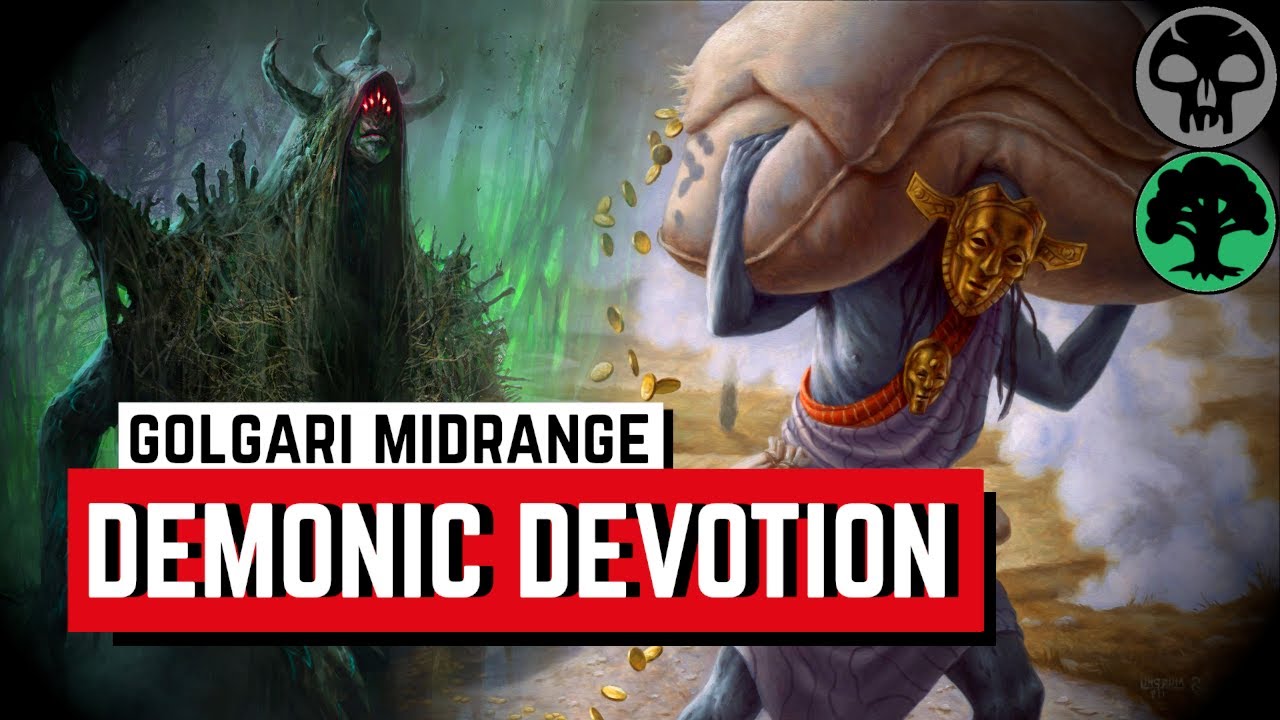 GIVE ALL UNTO EVIL!! Golgari | Daemogoth Devotion | MTG Arena - YouTube
