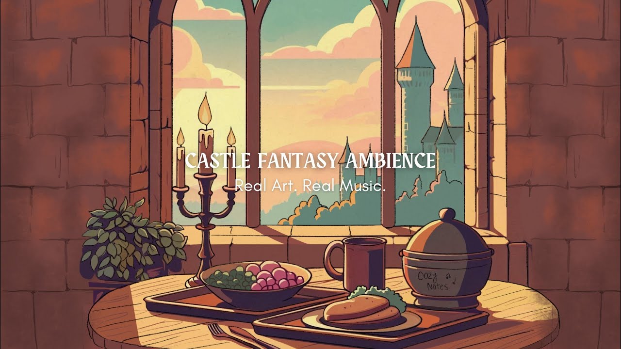 fantasy reading session ︎‬ castle medieval fantasy music & ambience for ...