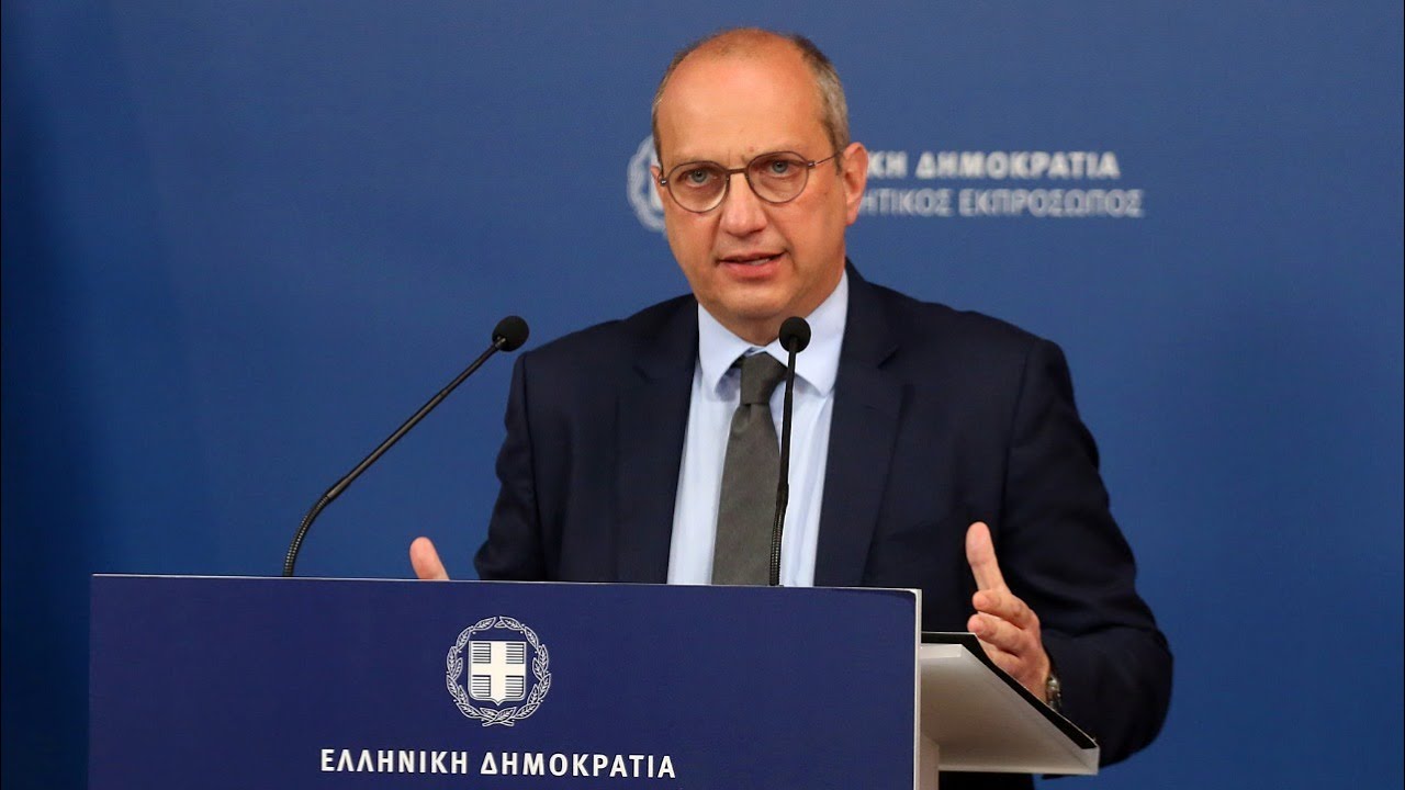 Eνημέρωση πολιτικών συντακτών από τον Κυβερνητικό Εκπρόσωπο Γιάννη ...