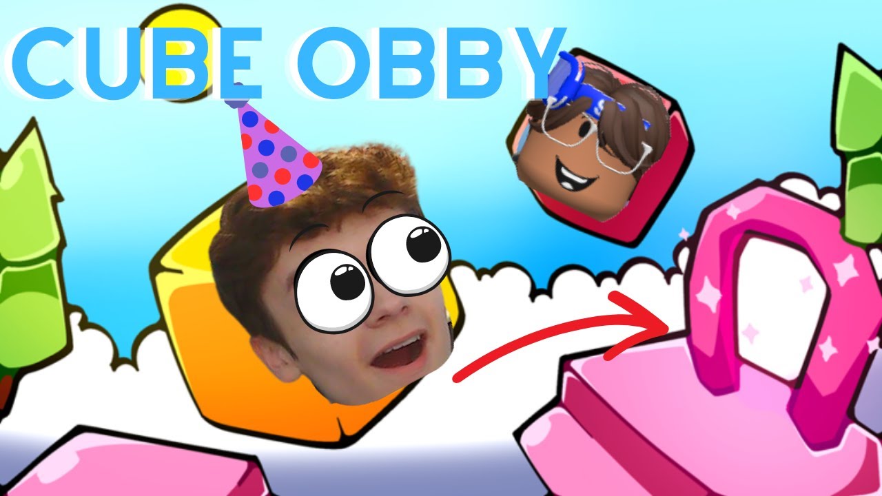 Roblox Obby but you're a CUBE! - YouTube