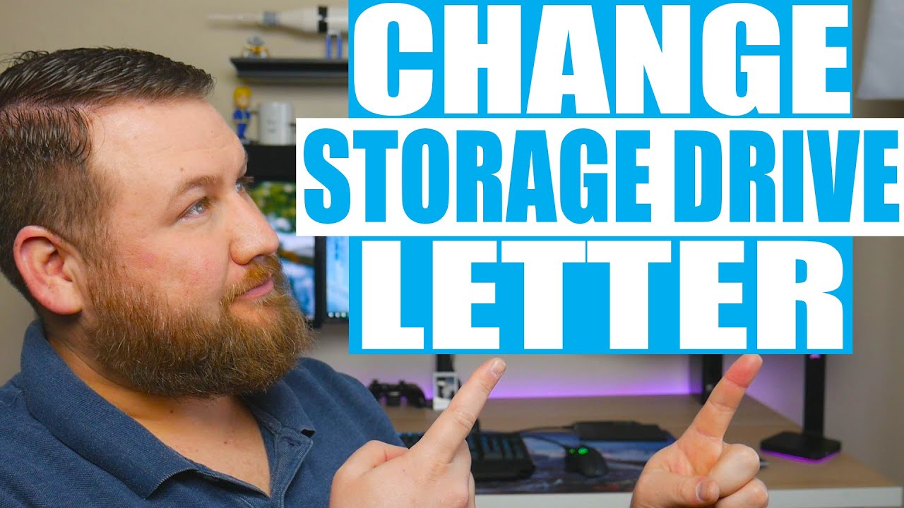 How To Change ANY Storage Drive Letter in Windows Operating Systems ...