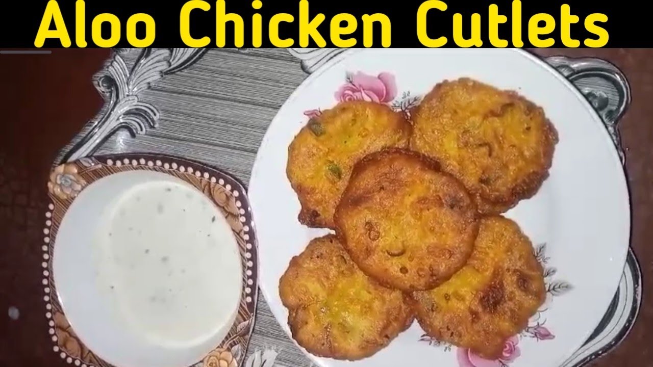Aloo Chicken Cutlets Recipes 😋|| New Recipe 😍 Amazing Aloo Cutlets ...