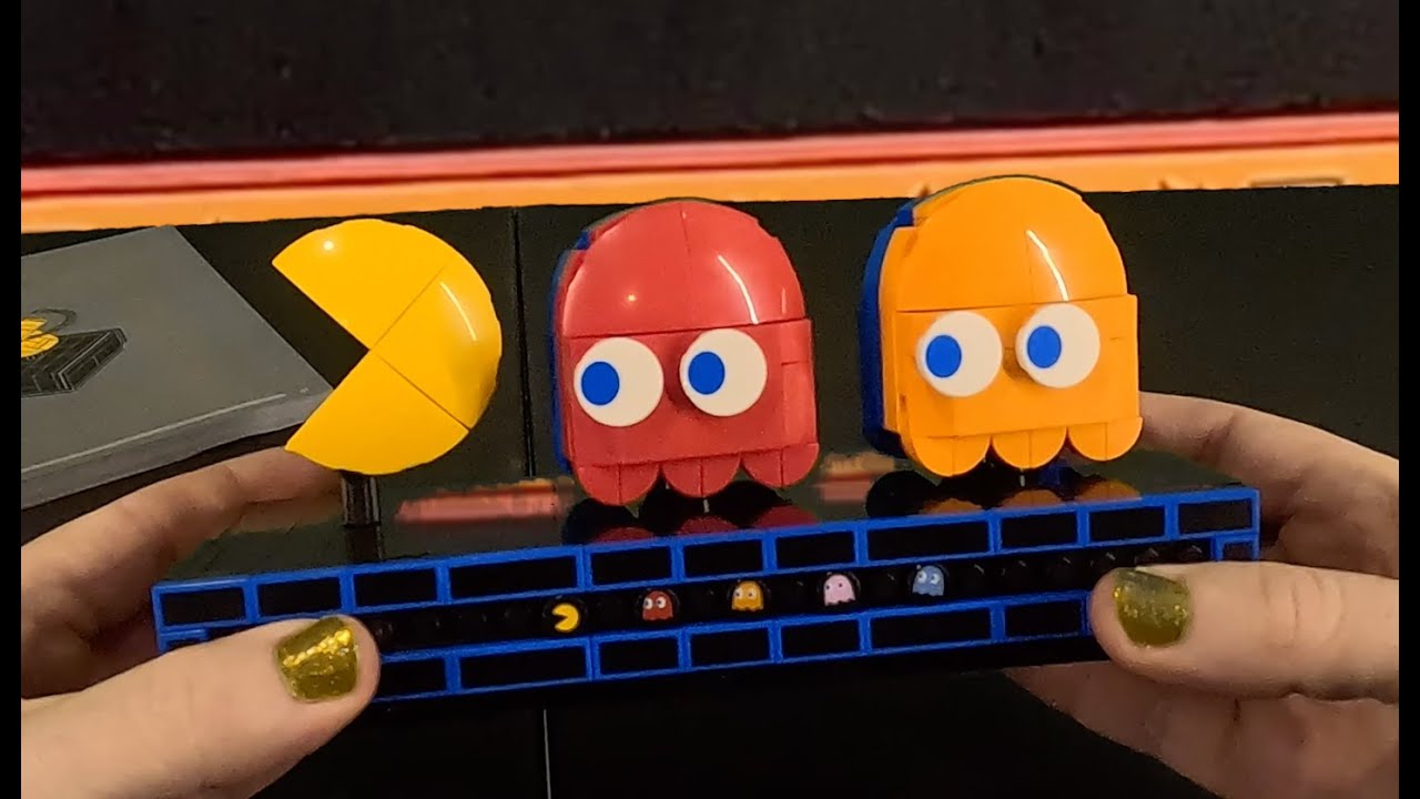 Building Lego PAC-MAN Arcade Part 2 - YouTube