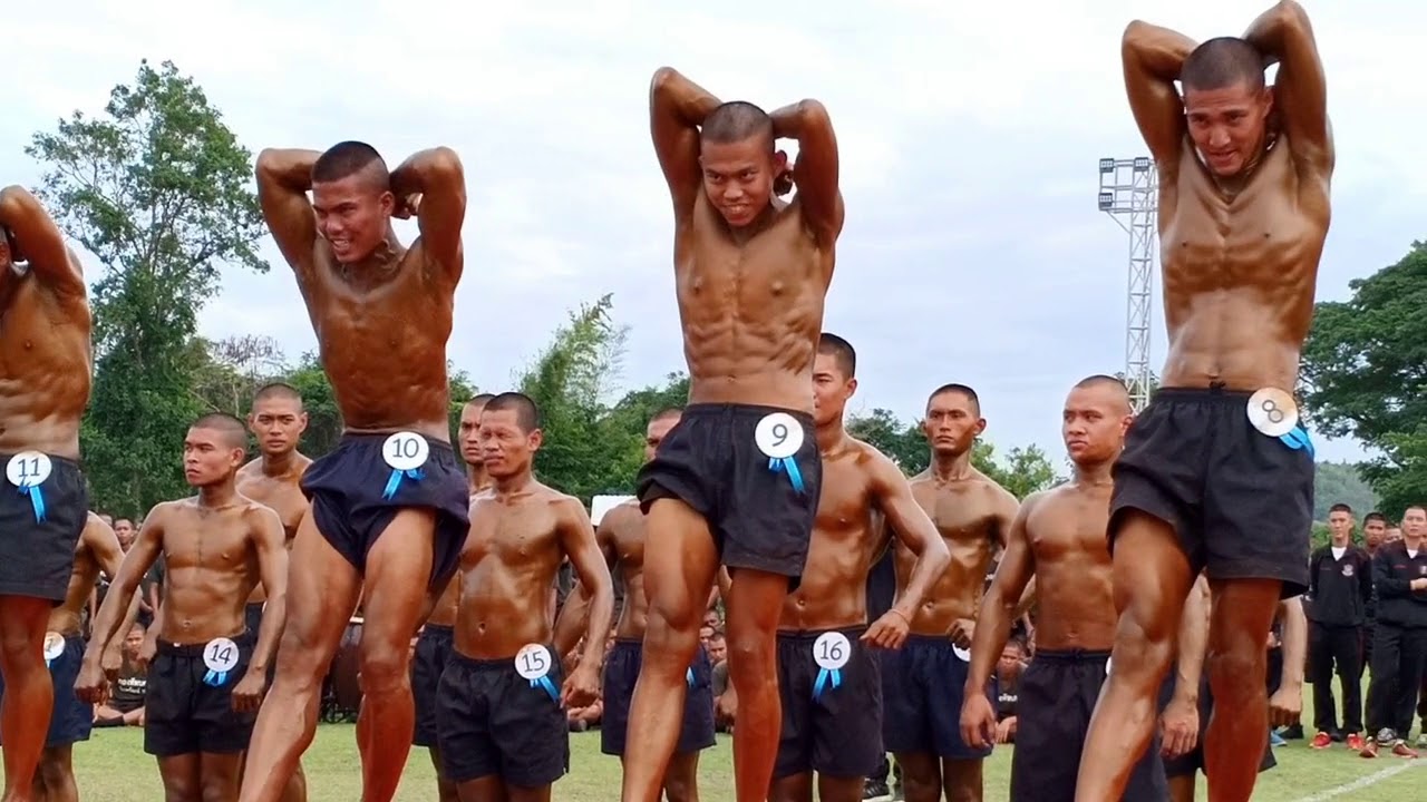 การแข่งขันกีฬาเพาะกายทหารใหม่ กองพลทหารราบที่ ๙ SMART SOLDIERS STRONG ...