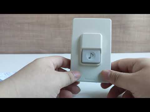 Panasonic Saklar Bell Push Button For Door Chime EGG 331 - YouTube