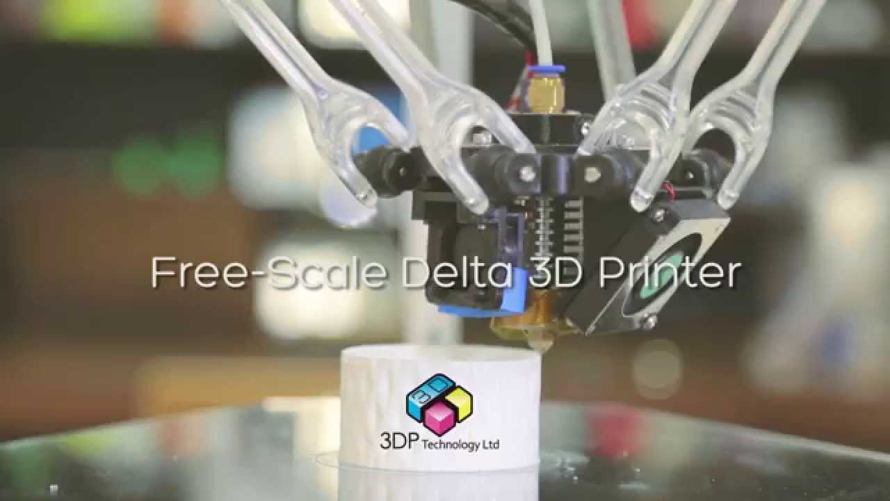 [3DP Technology] Delta 3D Printer - YouTube