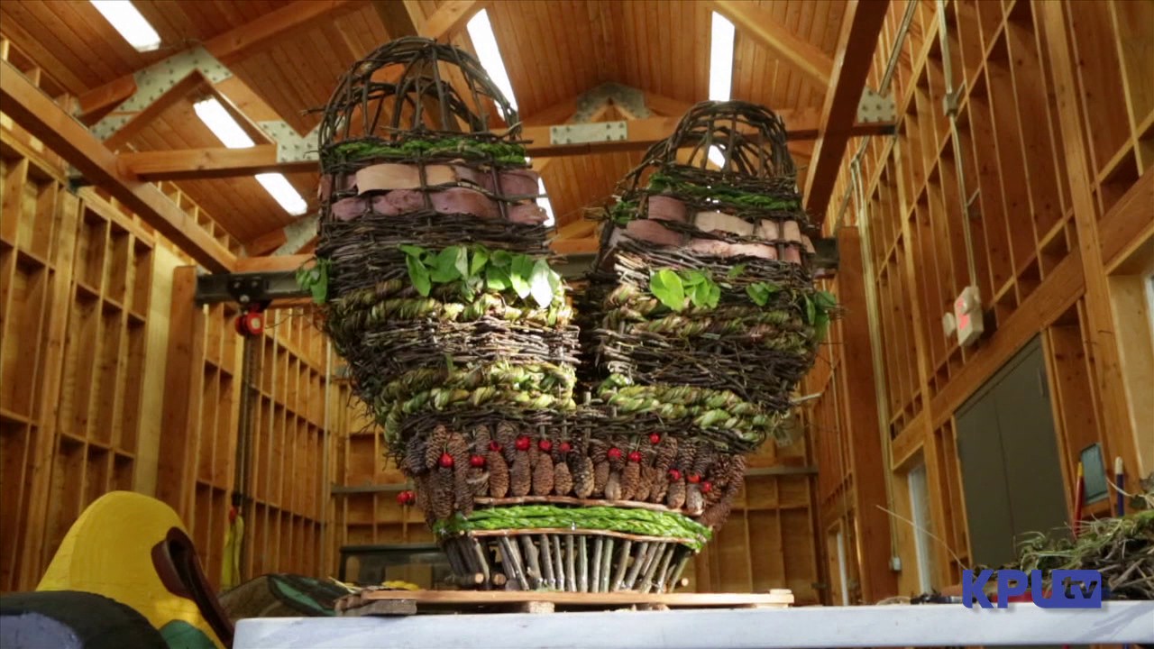 In the Studio: Mavis Muller, Burning Basket Project - YouTube