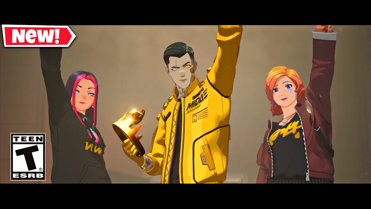 *NEW* Fortnite Anime Legends Pack Trailer (New Midas Skin | Fortnite ...