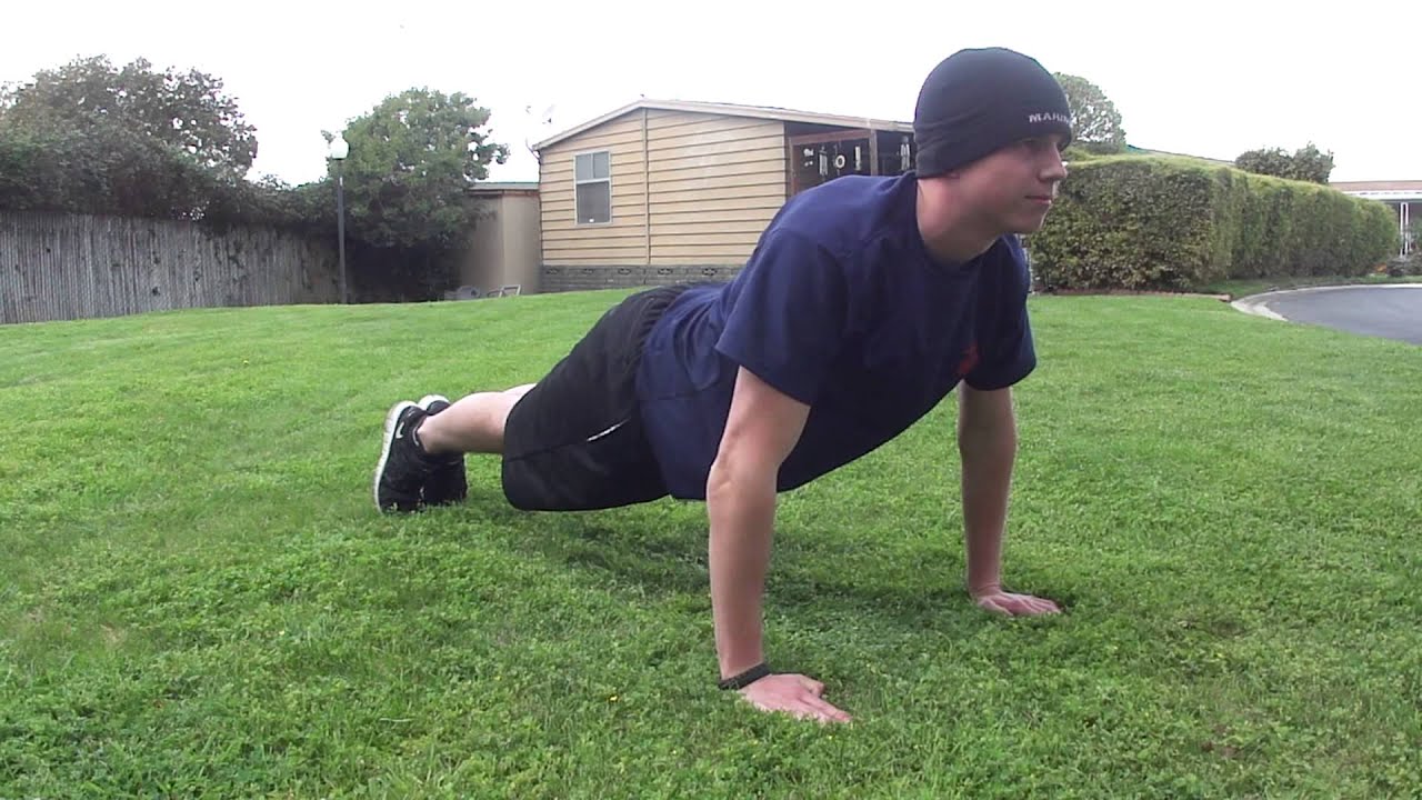 PT Exercies: Marine Corps Push-Ups - YouTube