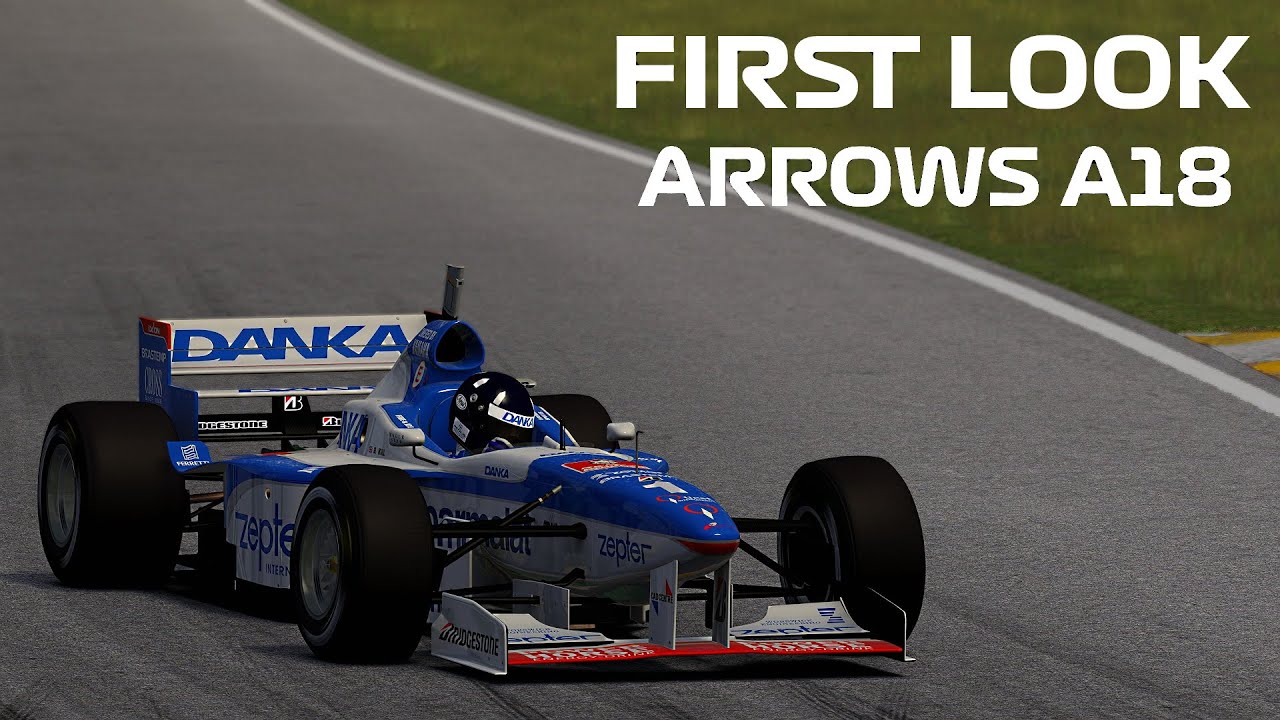 FIRST LOOK - ASR 1997 Arrows A18 - Assetto Corsa - YouTube