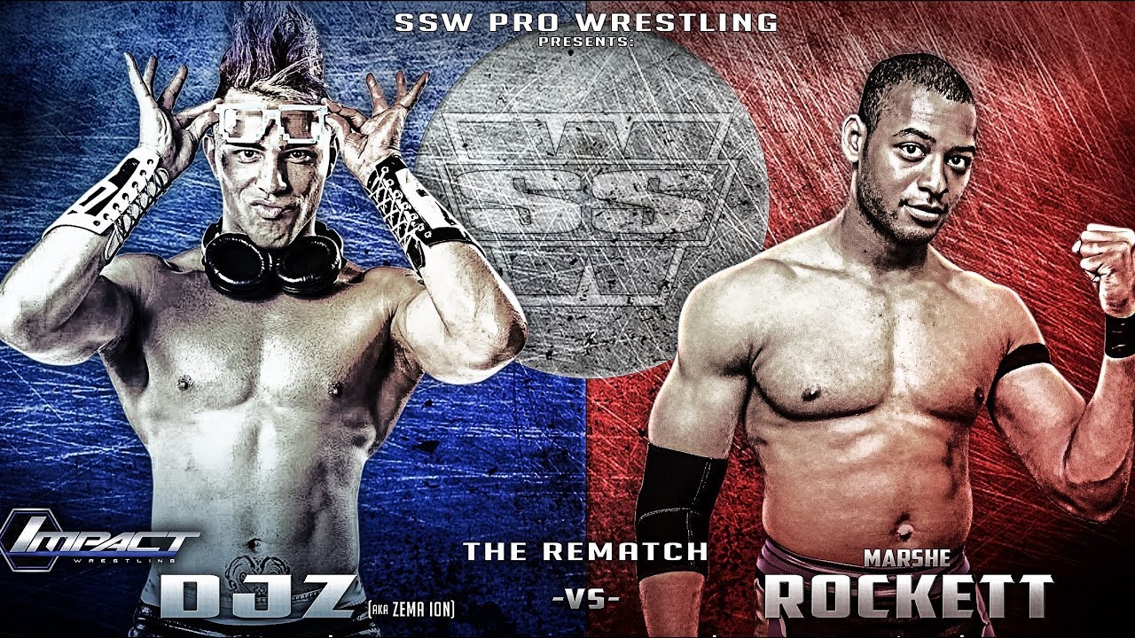 DJZ vs Marshe Rockett (The Rematch) - 5/29/16 - SSW Pro Wrestling - YouTube