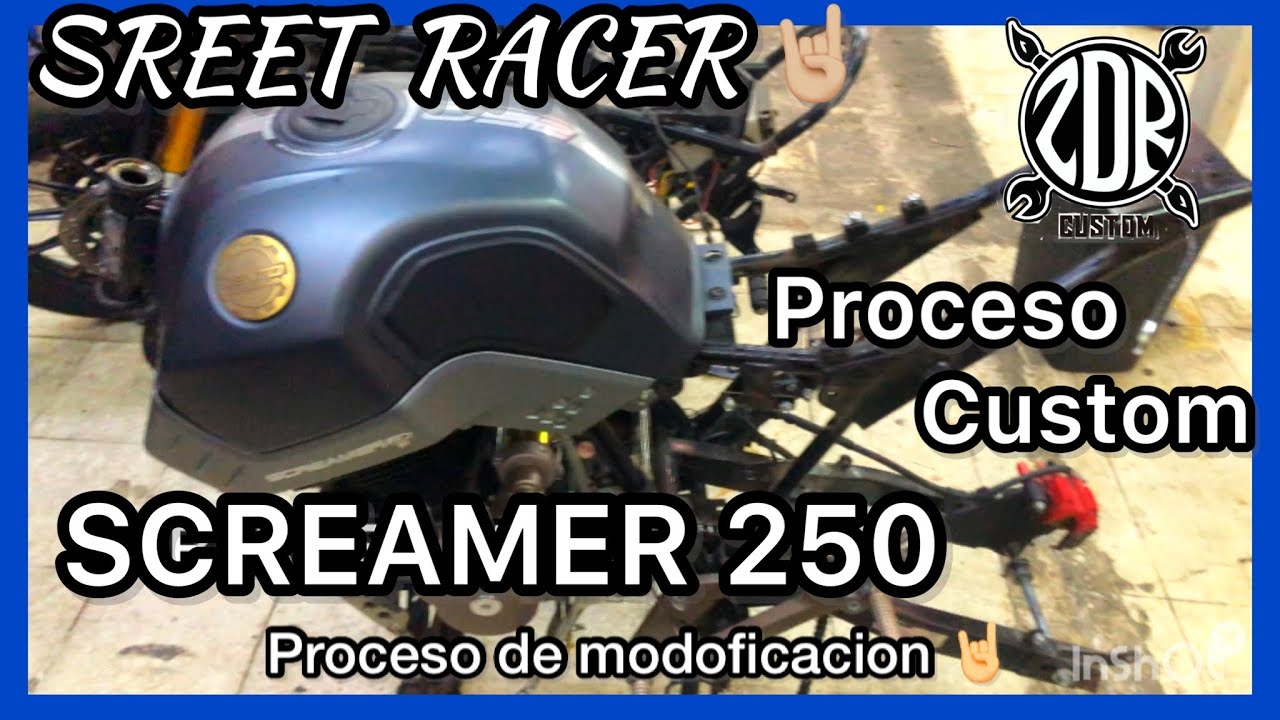 😱 SCREAMER 250 Modificada🤘🏼La ENVIDIOSA parte #2 Toda en pedazos - YouTube