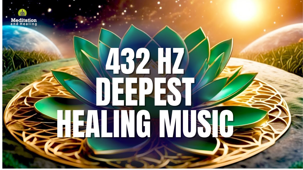 432HZ THE DEEPEST HEALING MUSIC l LET GO OF NEGATIVE ENERGY l HEALING ...