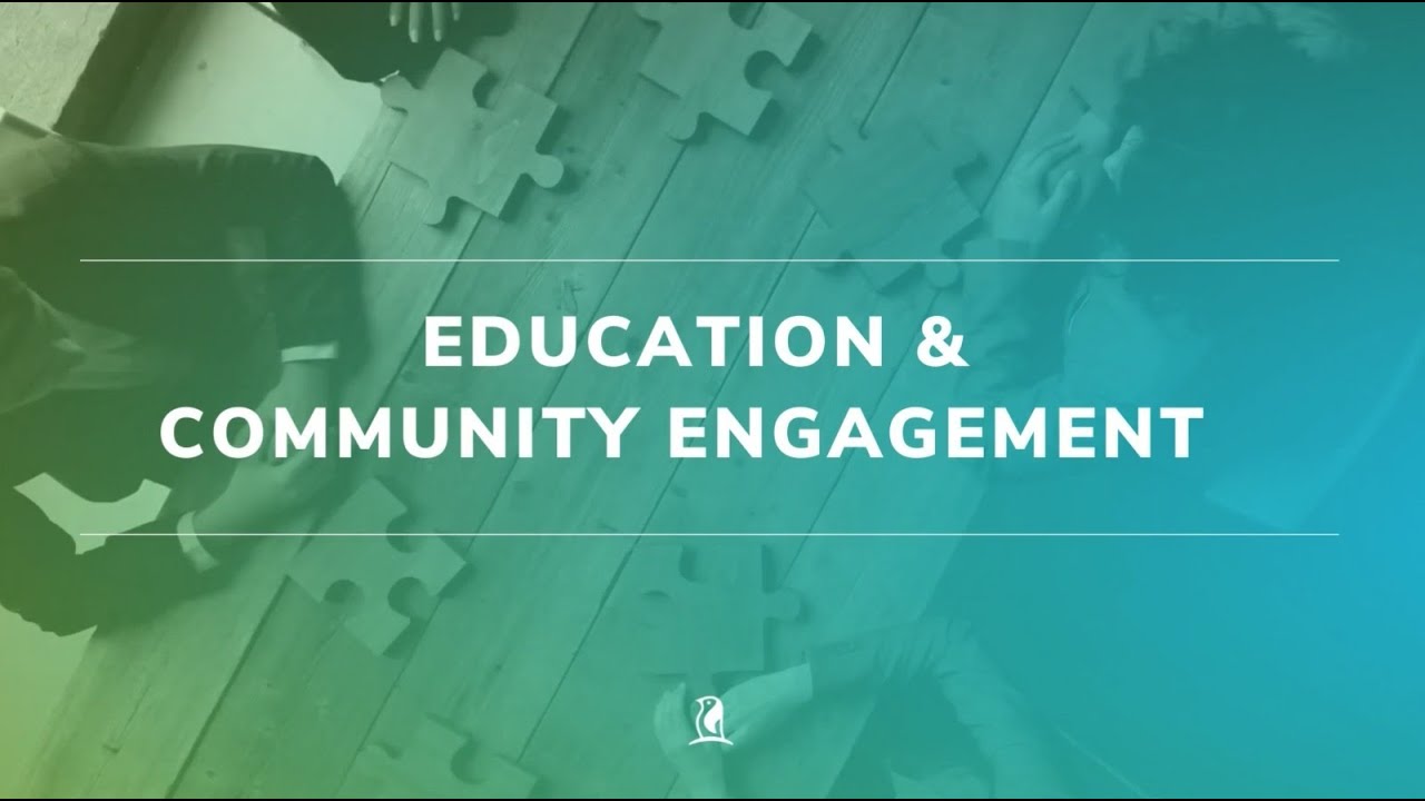 Education & Community Engagement - YouTube