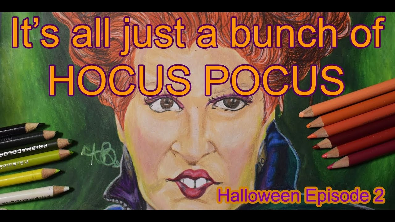 Drawing Winifred Sanderson - YouTube