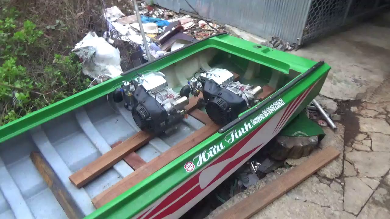 Chuân bi làm 2 con động cơ tổng 840cc - YouTube