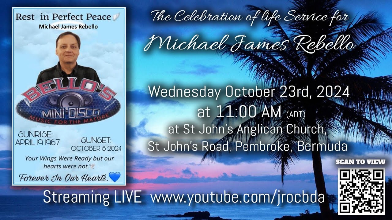 Michael James Rebello Homegoing Service - YouTube