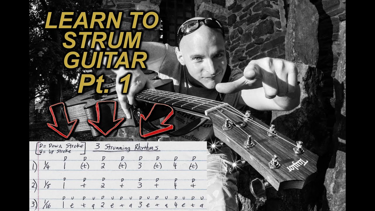 Learn to strum guitar and improve dramatically in 7 min|Pt. 1 - YouTube