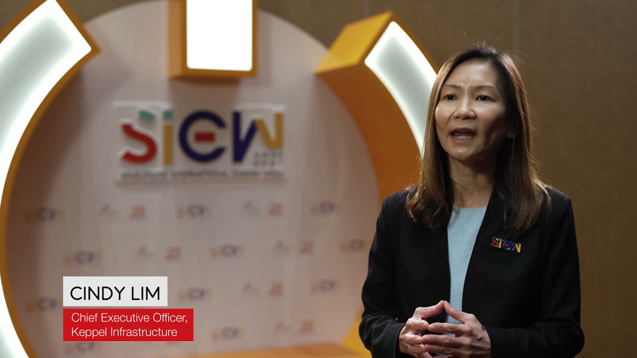 SIEW Live: Cindy Lim, Chief Executive Officer, Keppel Infrastructure ...
