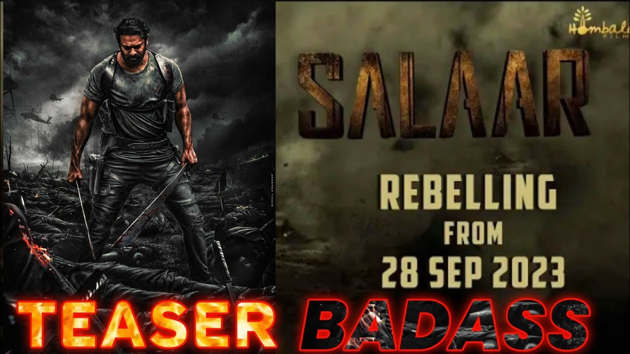 Salaar Teaser | Prabhas | Salaar motion poster review - YouTube