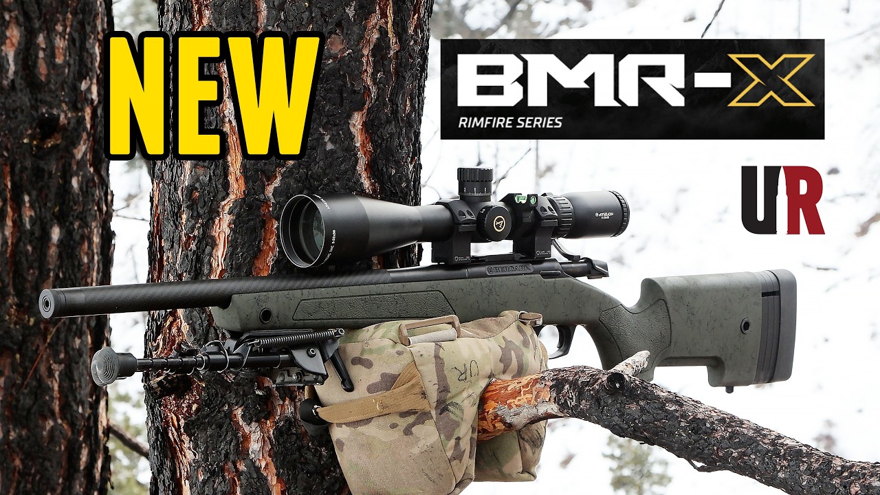 NEW Bergara BMR-X Rimfire Rifles from Bergara (Hands On) - YouTube