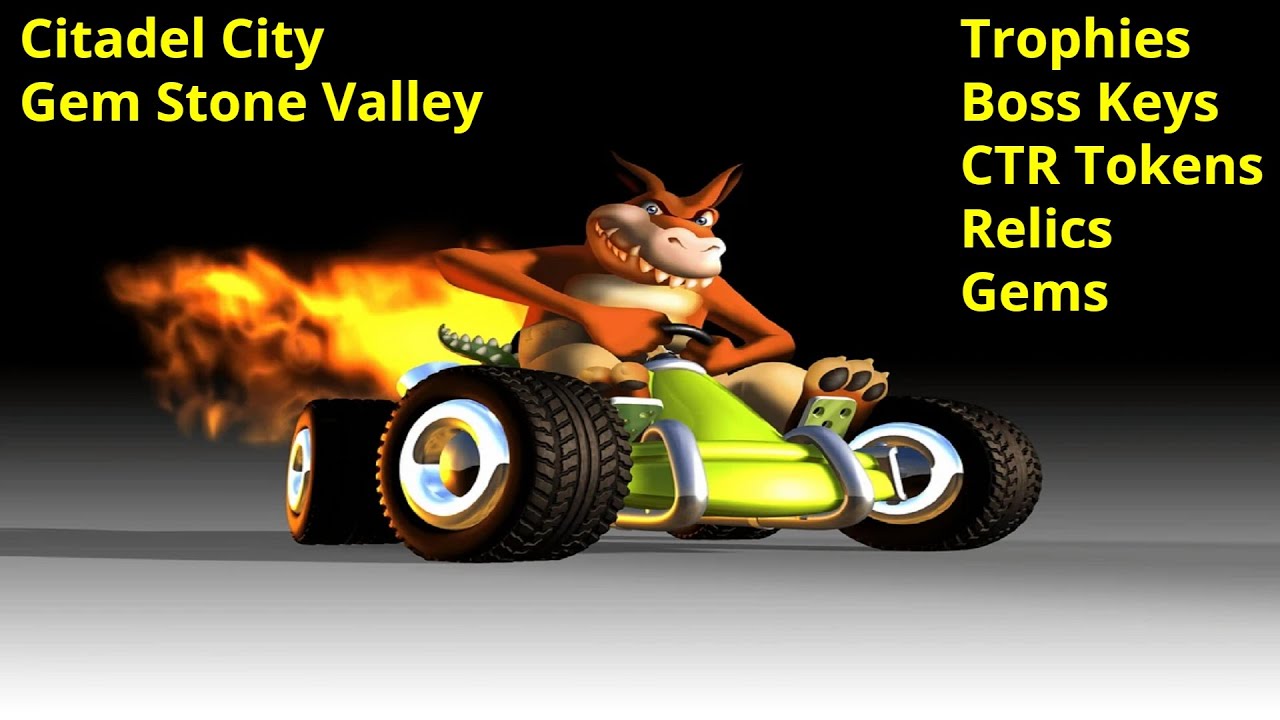 Crash Team Racing (USA) Dingodile Adventure Mode parte final - YouTube