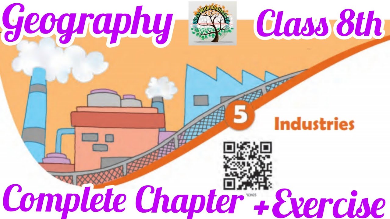 Industries Class 8 Geography chapter 5/CBSE class 8 Geography - YouTube