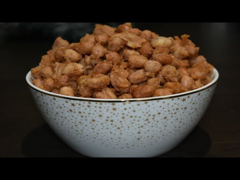 How To Make The Perfect Coated Peanuts | Ghana Candied Peanuts. - YouTube
