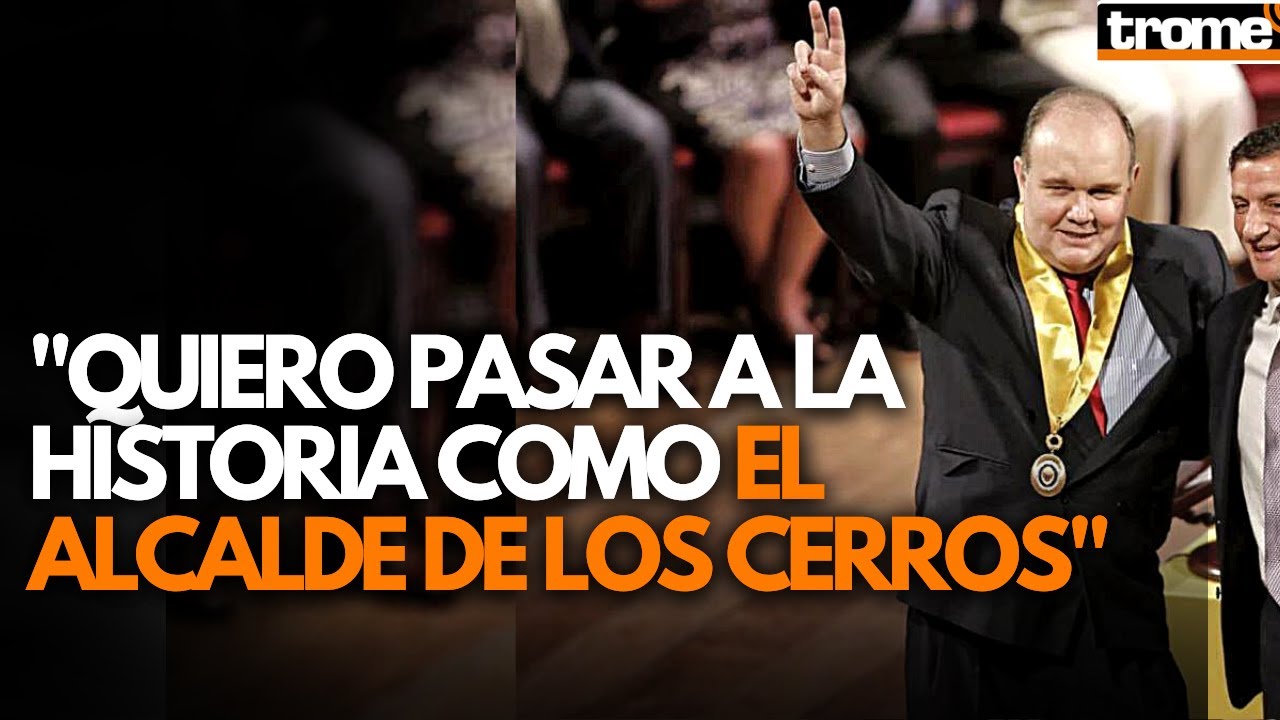 Así fue el primer discurso de RAFAEL LÓPEZ ALIAGA COMO ALCALDE DE LIMA ...