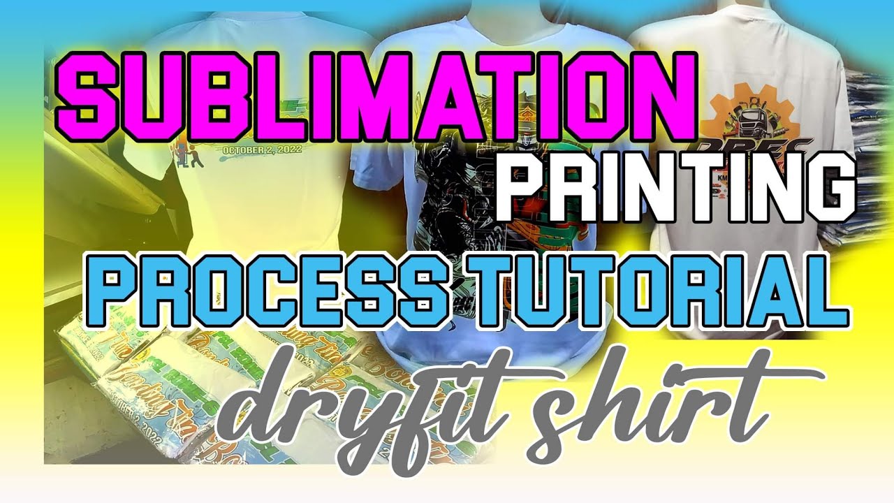 Sublimation printing process tutorial and tips - YouTube